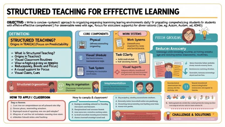 Structured Teaching for Effective Learning - Teacher's Guide