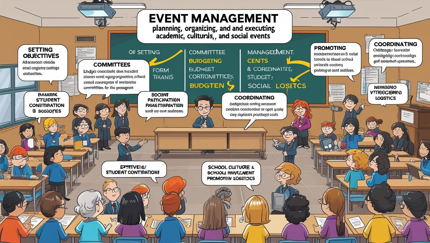 Event Management in a School - Teacher's Guide