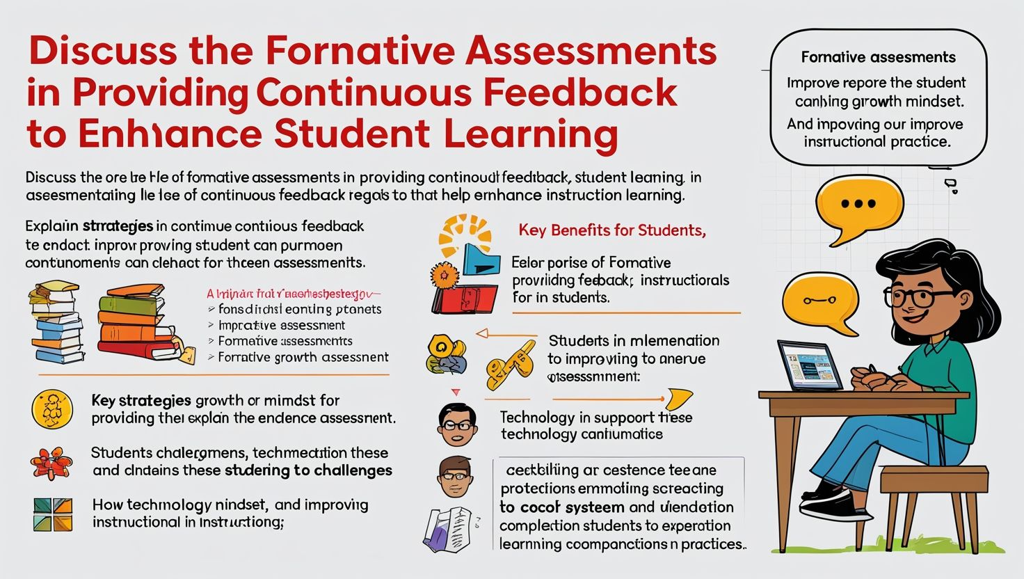 Formative Assessments for Feedback in Education - Teacher's Guide