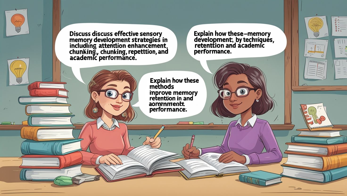 Sensory Memory Development Strategies in Learning - Teacher's Guide