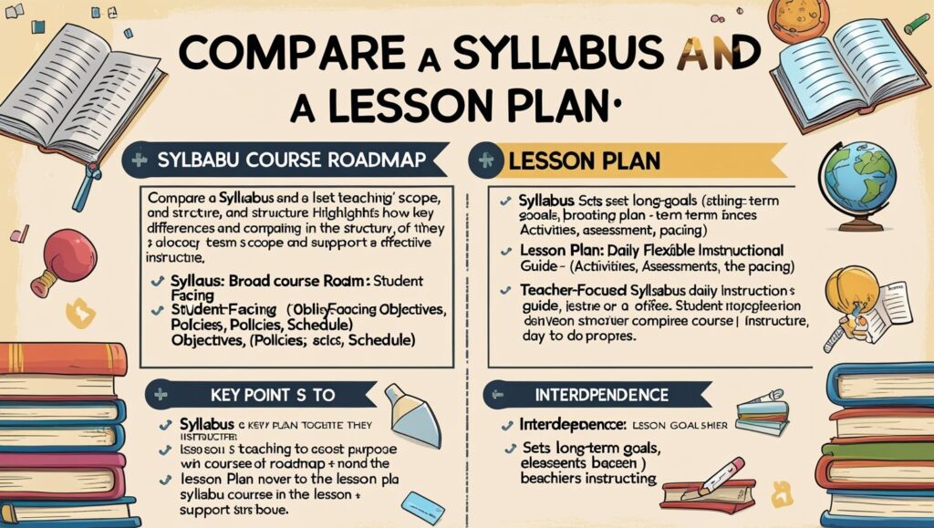 Syllabus vs. Lesson Plan in Teaching - Teacher's Guide