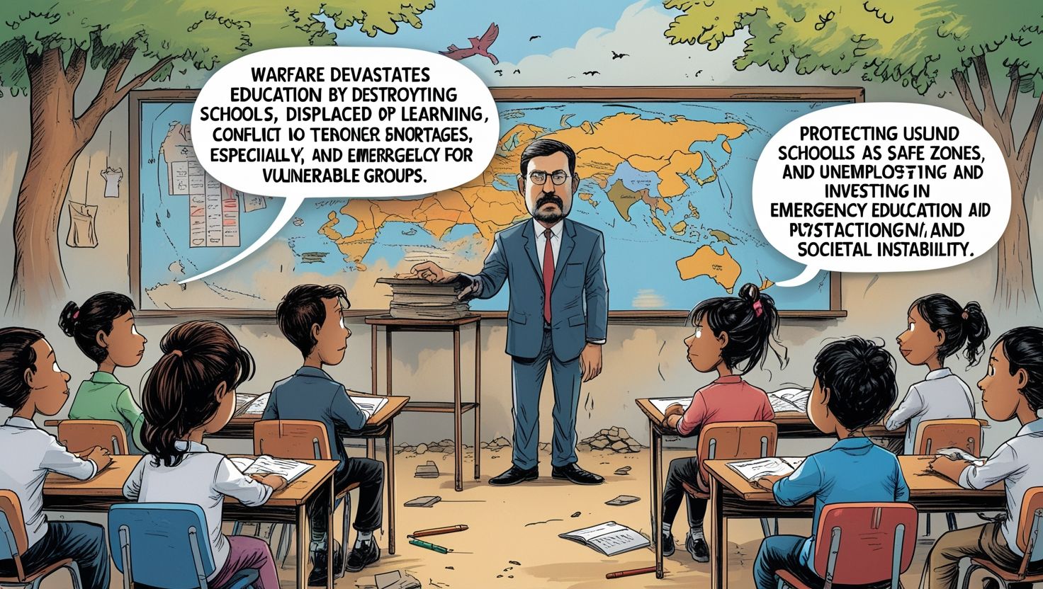 Impact of Warfare on Education - Teachers Guide