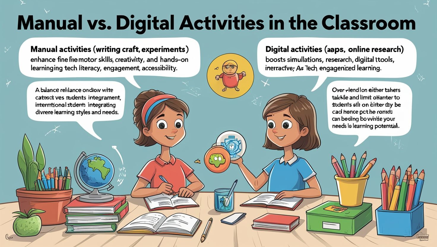 Manual vs Digital Activities in the Classroom - Teacher's Guide