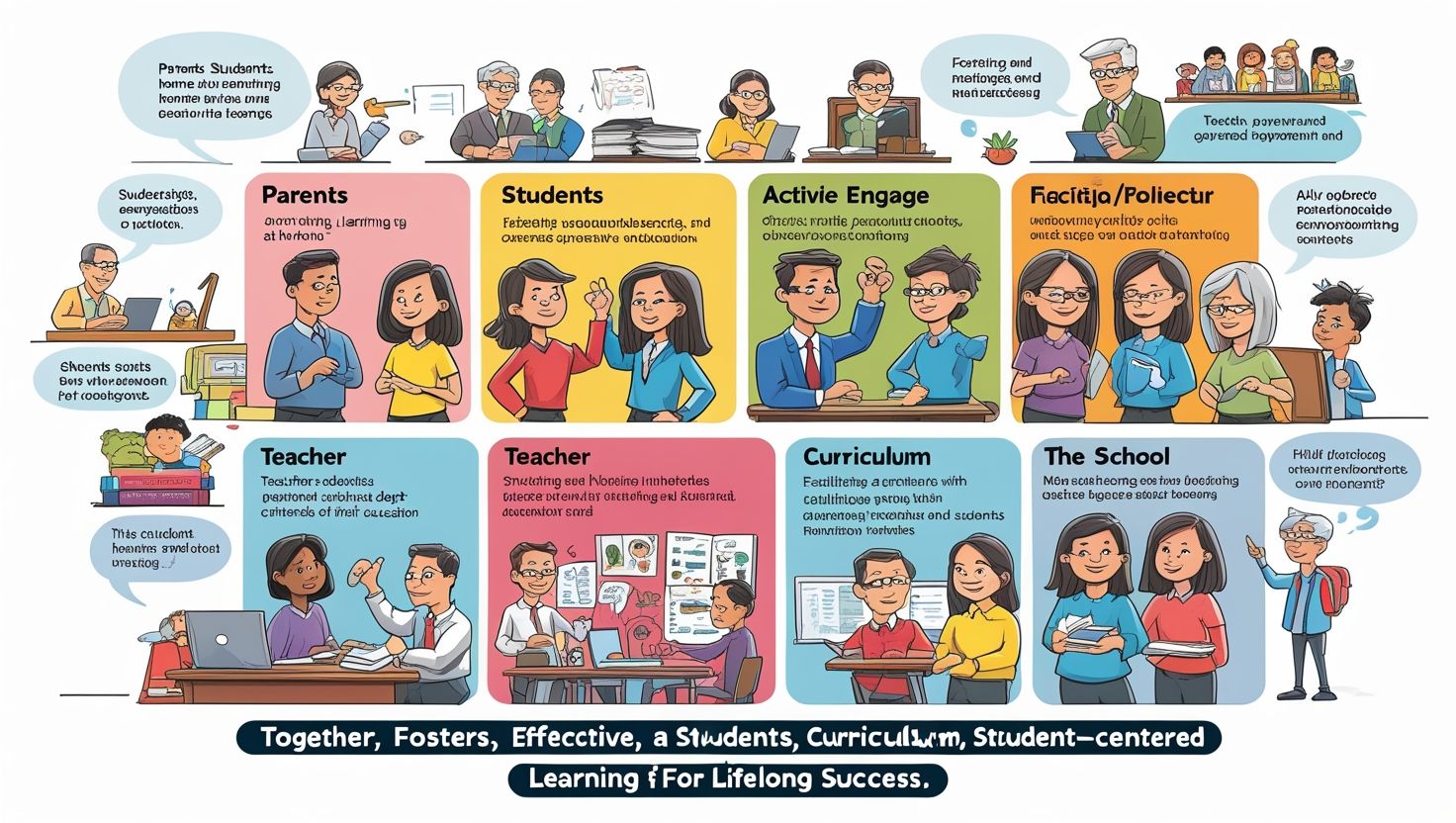 Parent, Students, Teacher, Curriculum and School Role in Education ...