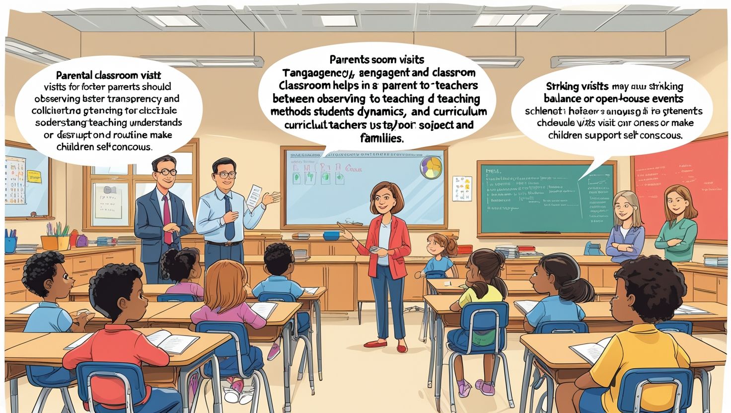 "Should Parents Visit Classrooms?" - Teacher's Guide