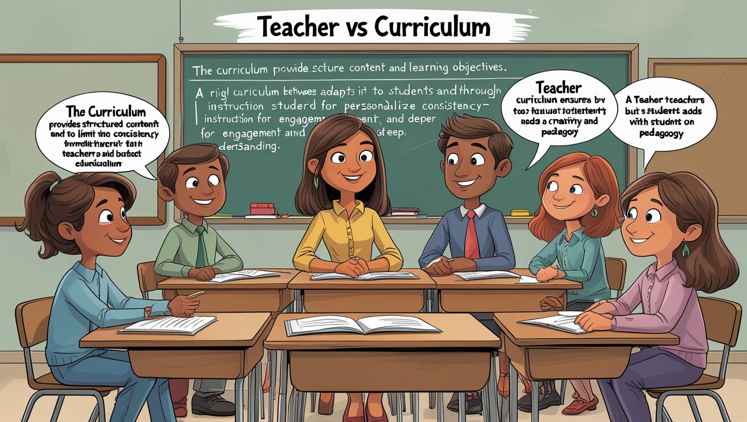 Teacher vs Curriculum in Education - Teachers Guide