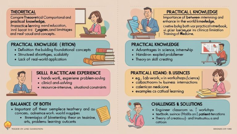 Theoretical vs Practical Knowledge in Education - Teacher's Guide