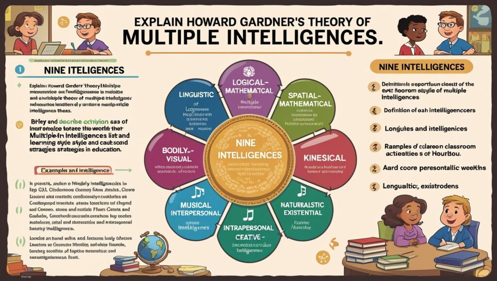 Nine Multiple intelligences and their impact on learning - Teacher's Guide