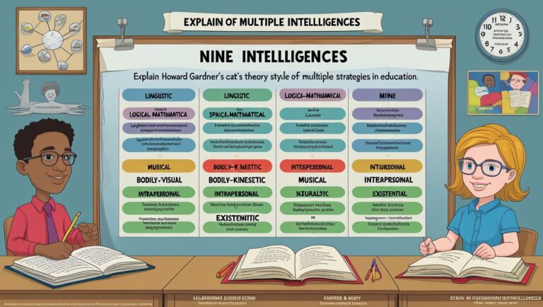 Nine Multiple intelligences and their impact on learning - Teacher's Guide