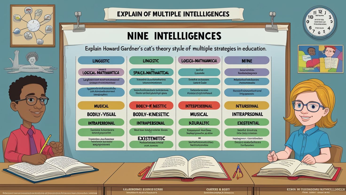 Nine Multiple intelligences and their impact on learning - Teacher's Guide