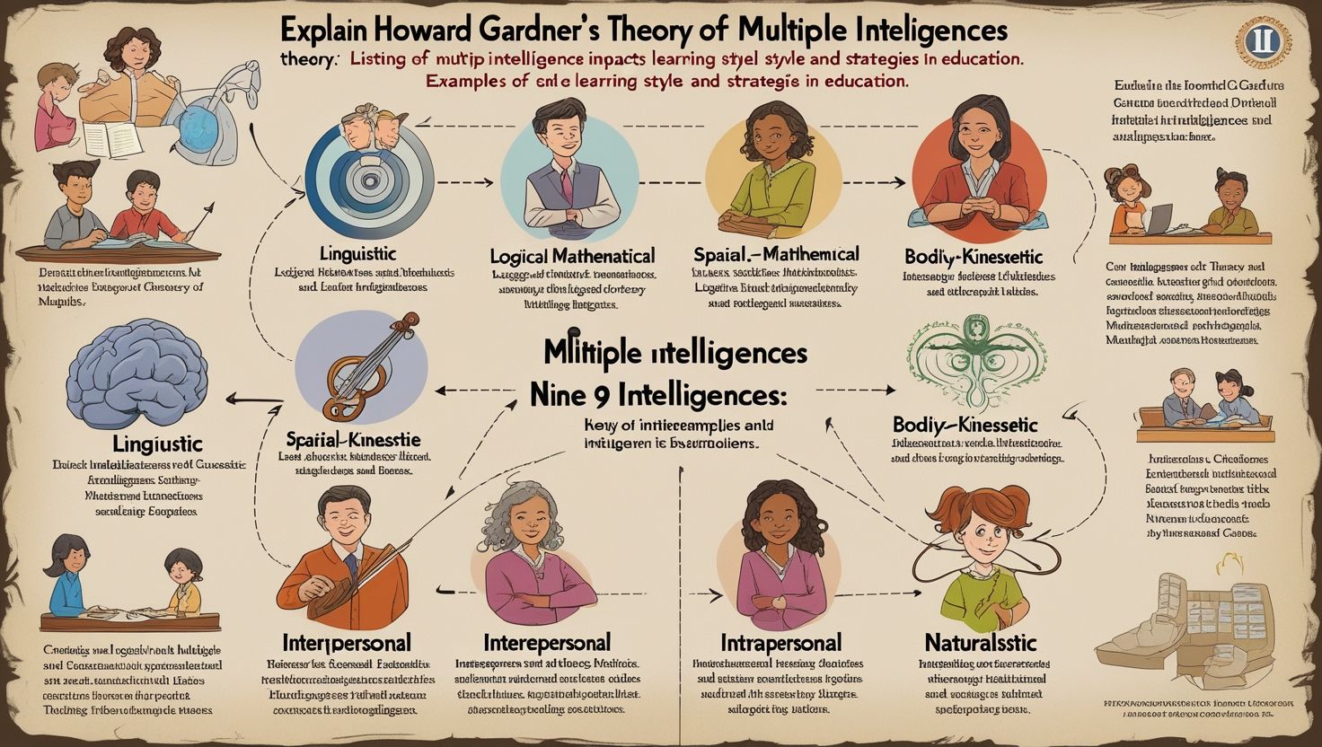 Nine Multiple intelligences and their impact on learning - Teacher's Guide