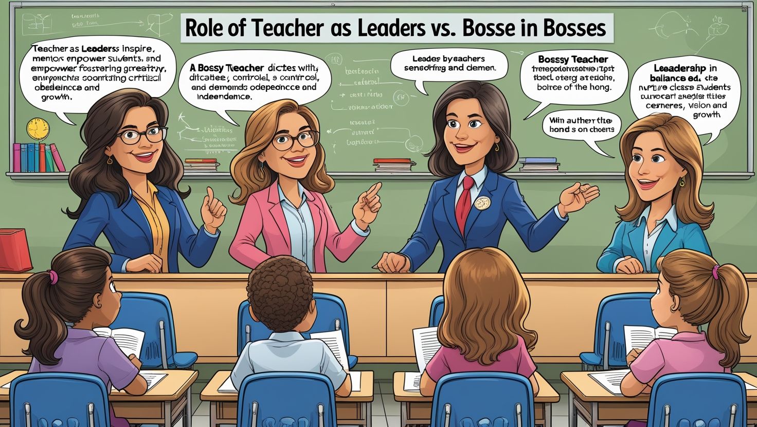 Role of Teachers as Leadership vs Boss in Education - Teacher's Guide
