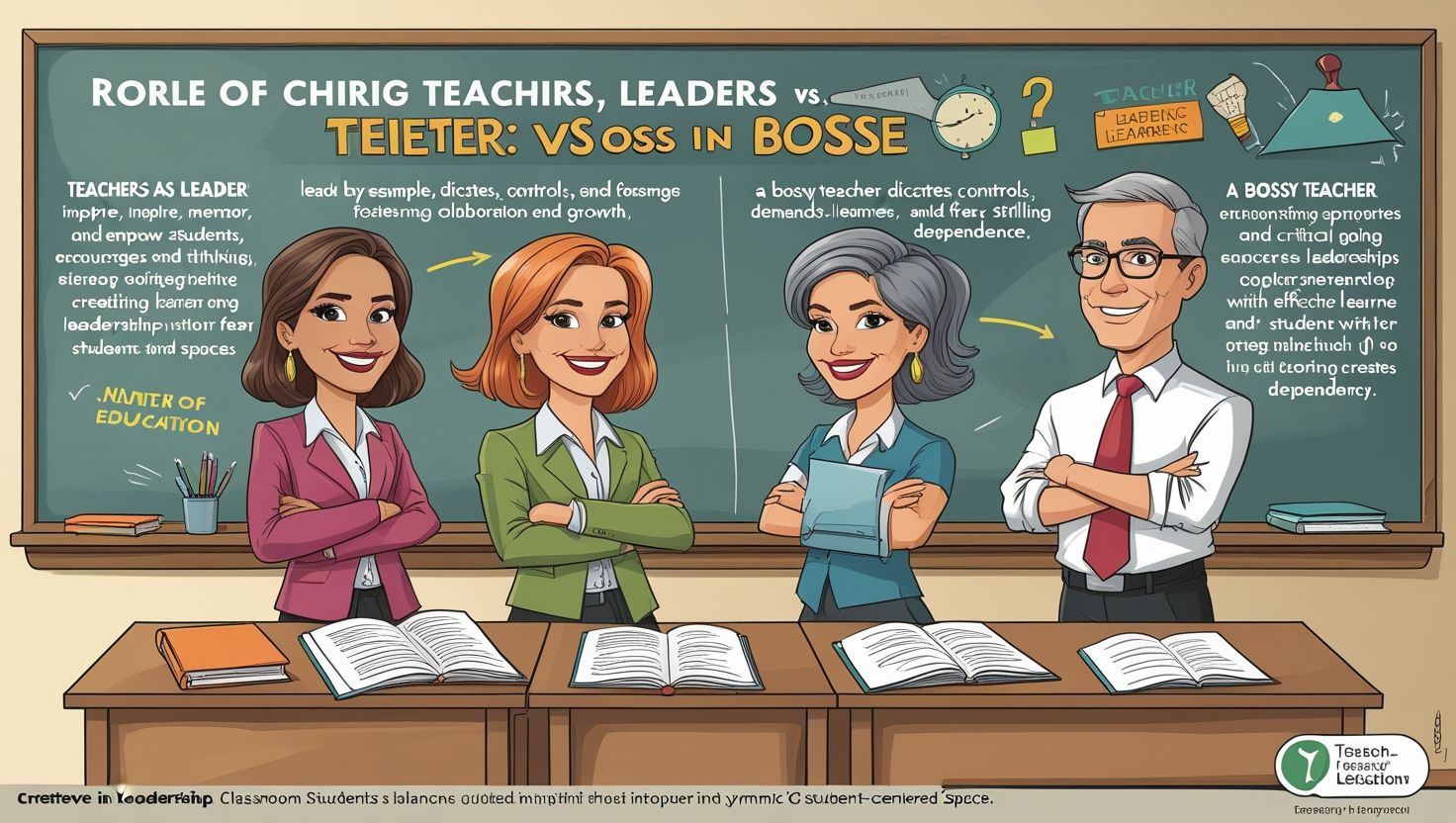 Role of Teachers as Leadership vs Boss in Education - Teacher's Guide