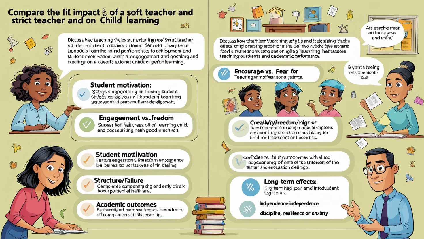 Soft Teacher vs. Strict Teacher: Impact on Child Learning - Teacher's Guide