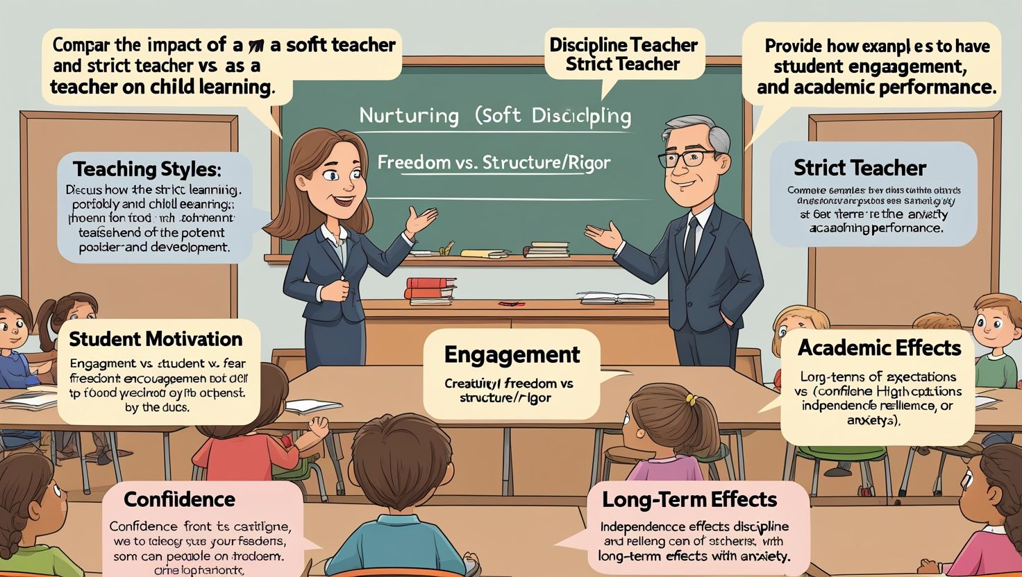Soft Teacher vs. Strict Teacher: Impact on Child Learning - Teacher's Guide