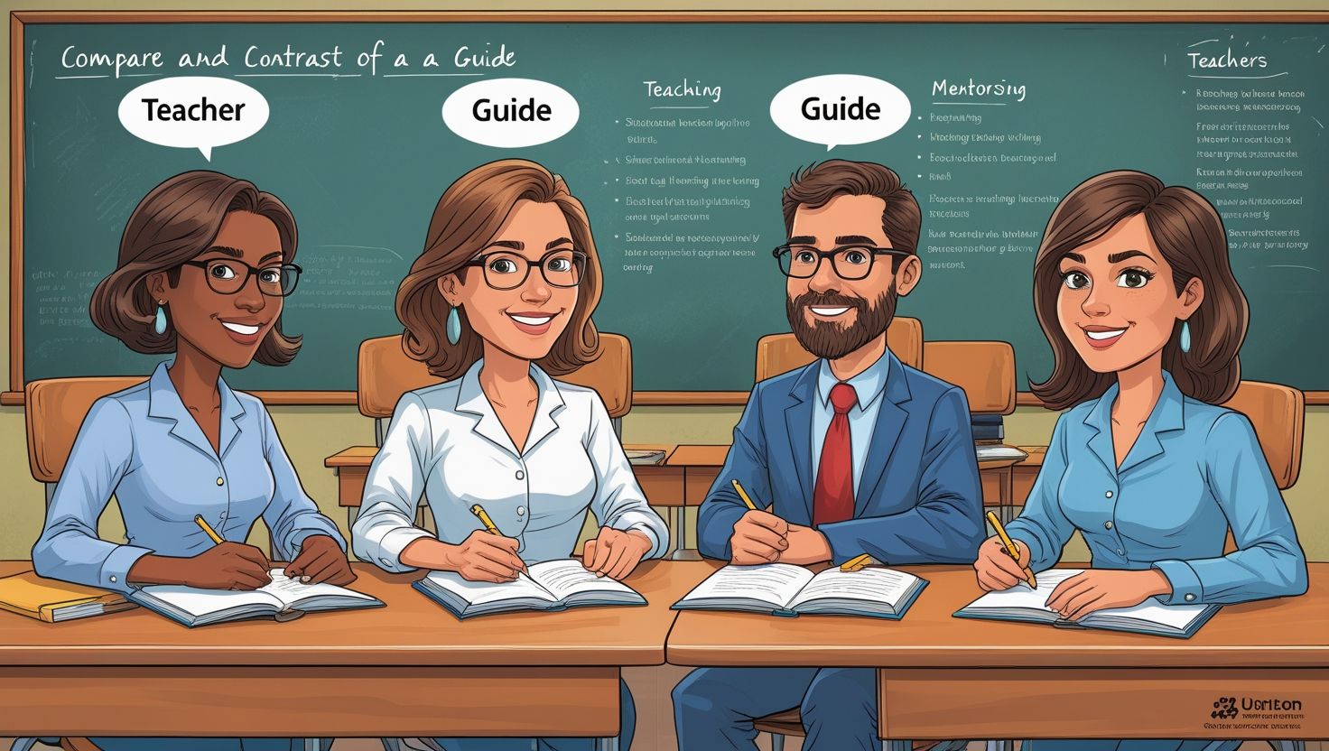 Teacher vs Guide in Education - Teacher's Guide