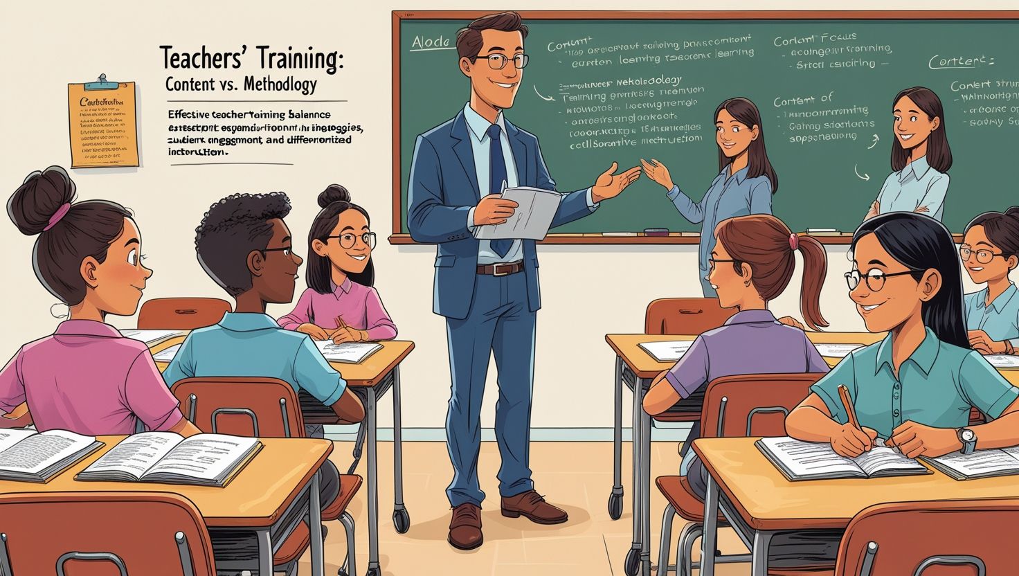 Teachers’ Training in Teaching Content vs Methodology - Teacher's Guide