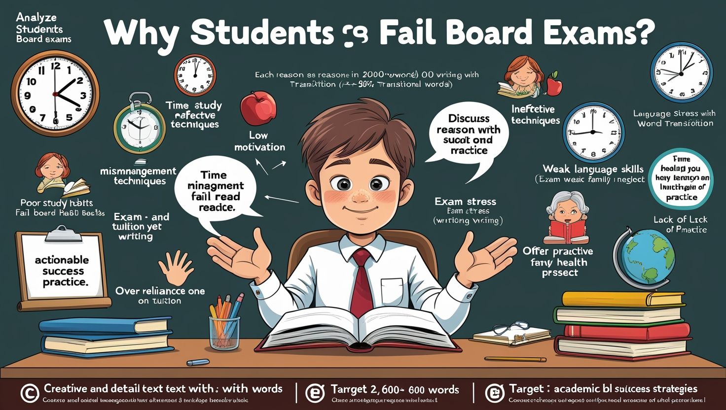 Why Students Fail in Board Exams: A Comprehensive Analysis - Teacher's Guide