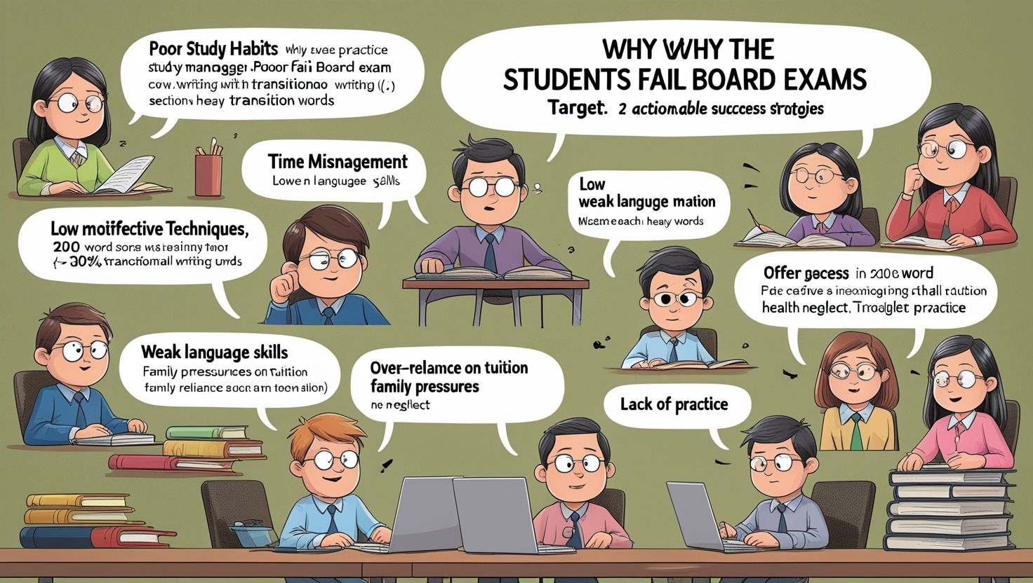 Why Students Fail in Board Exams: A Comprehensive Analysis - Teacher's Guide
