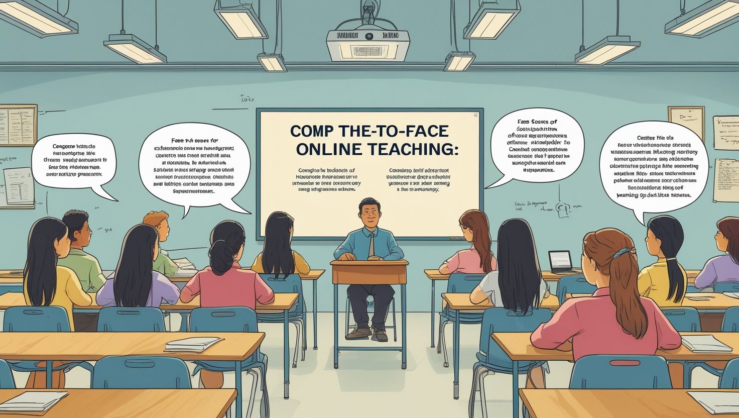 Face-to-Face vs Online Teaching - Teacher's Guide