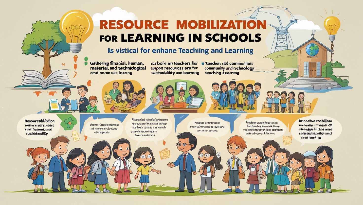 Resource Mobilization for Learning in Schools - Teacher's Guide