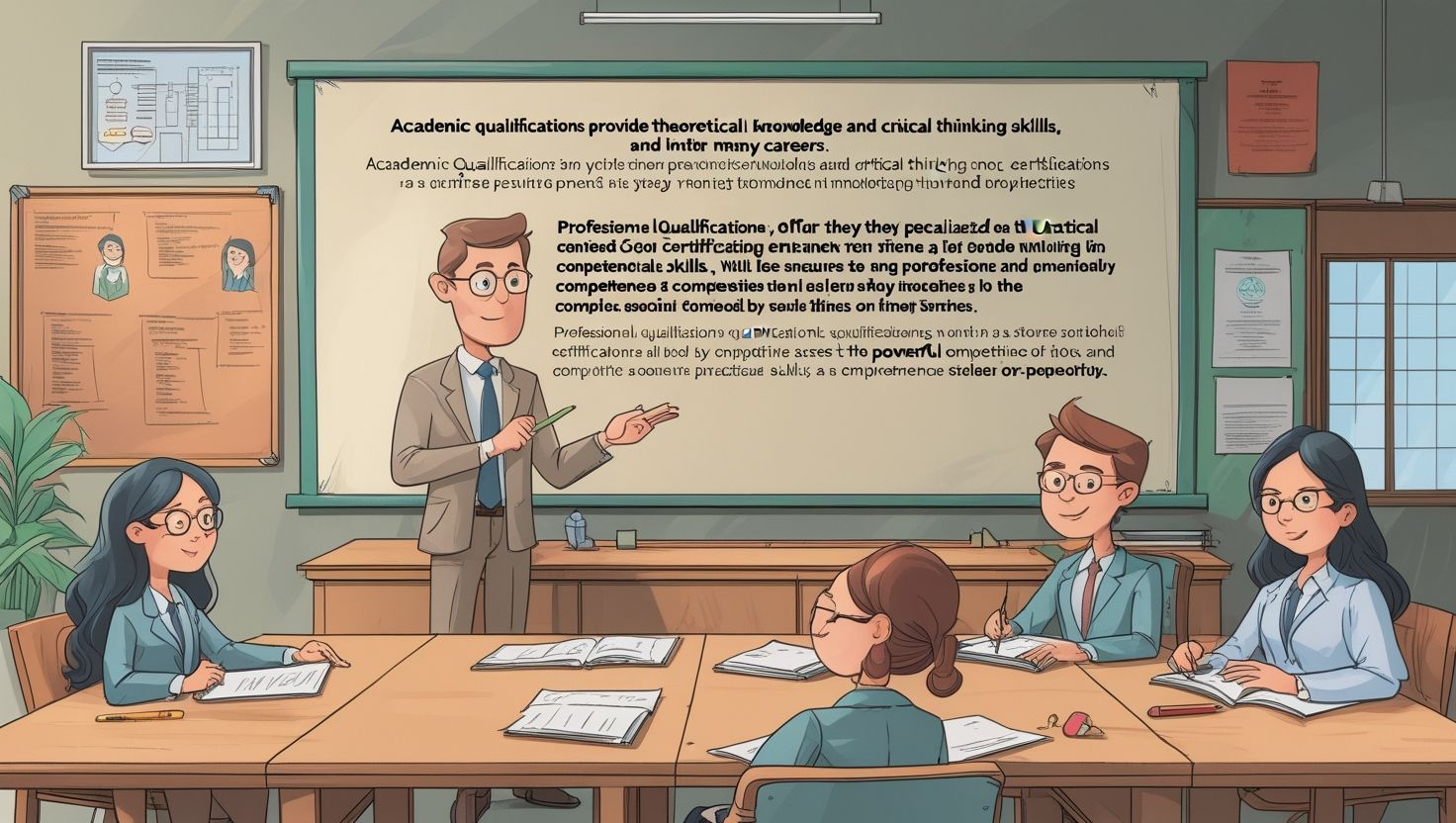 Academic vs Professional Qualification - Teacher's Guide