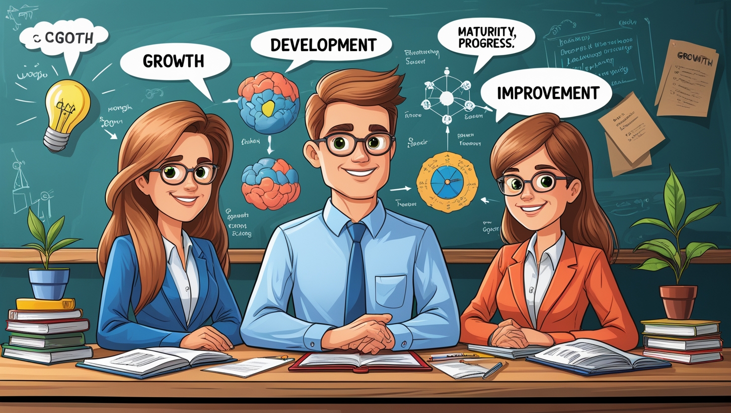 Growth vs Development vs Improvement - Teacher's Guide