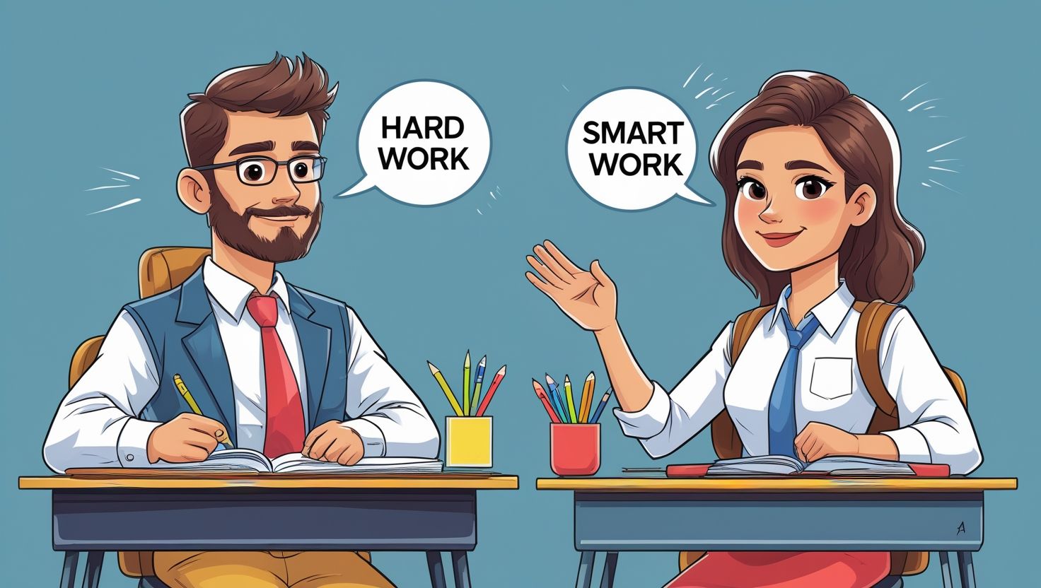 Hard Work vs. Smart Work - Teachers Guide