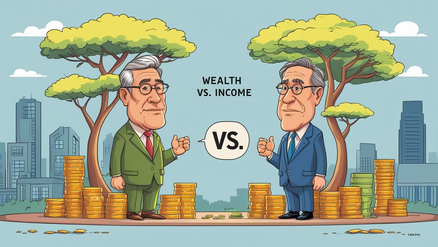 Wealth vs. Income in the Modern World - Teacher's Guide