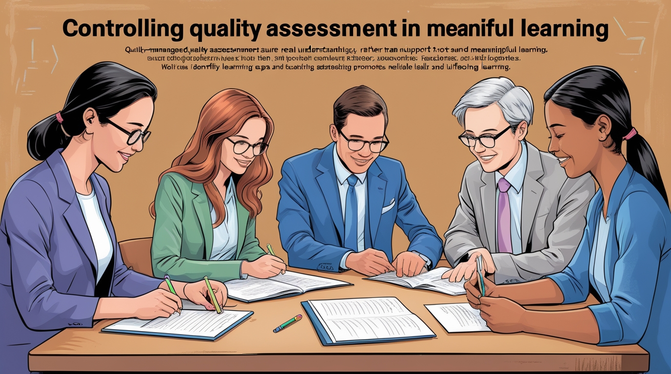 The Need to Control Quality Assessment in Education - Teacher's Guide